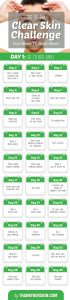 The 31-Day Clear Skin Challenge You Need To Start Now!