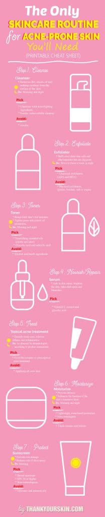 The Only Skincare Routine for Acne-Prone Skin You’ll Need